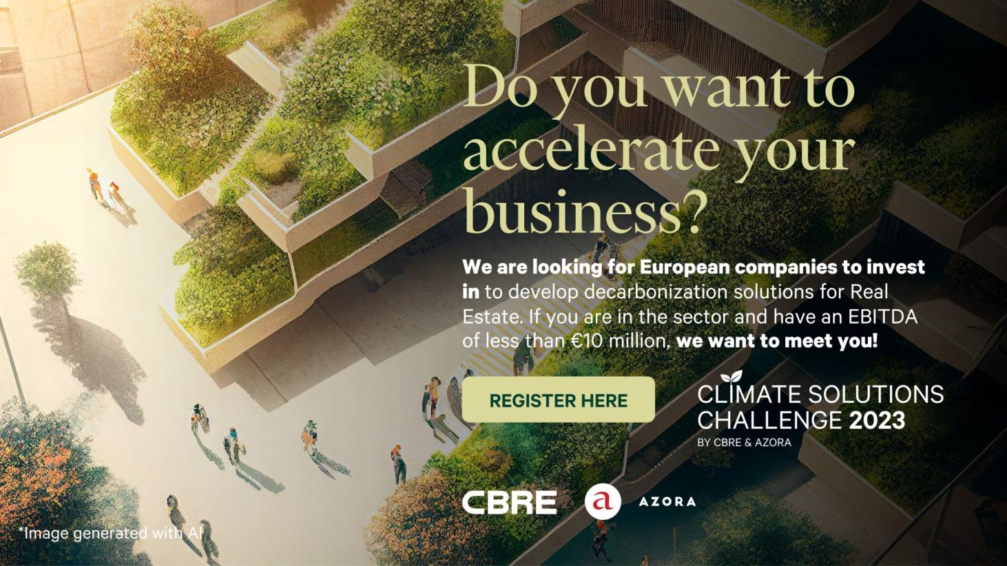Azora and CBRE launch European competition to identify companies ...